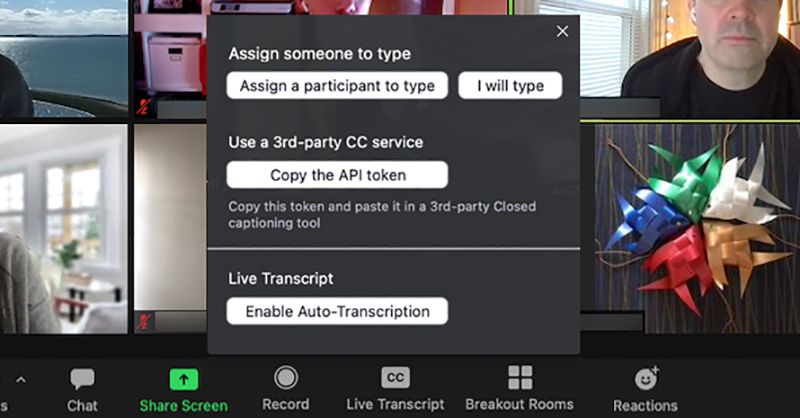Zoom meeting hosts can now enable live transcriptions | Information ...